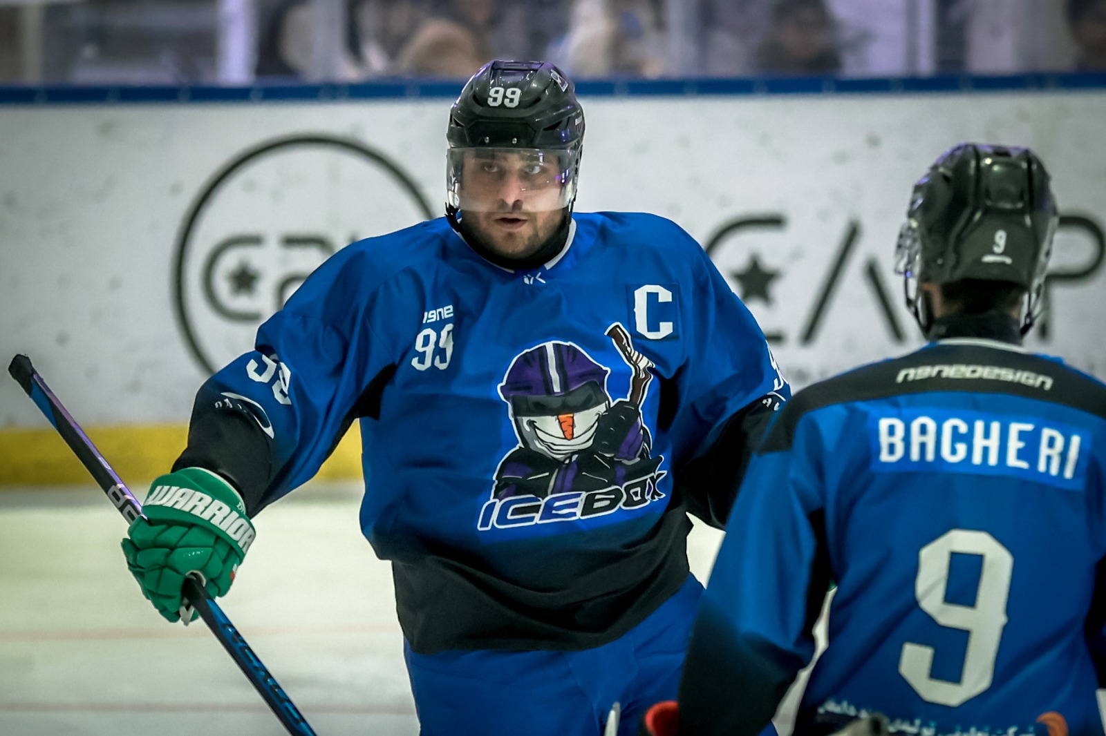 ششمین برد آیس باکس در لیگ برتر هاکی روی یخ مردان | انجمن هاکی روی یخ ایران